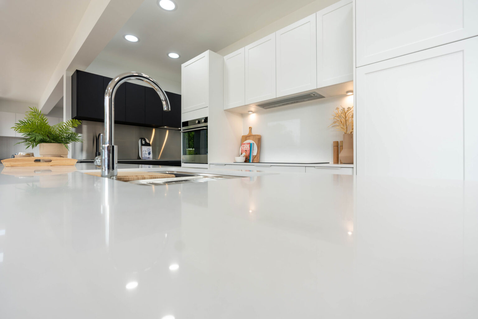 Stone Benchtops - Sensa - U-Install-It Kitchens