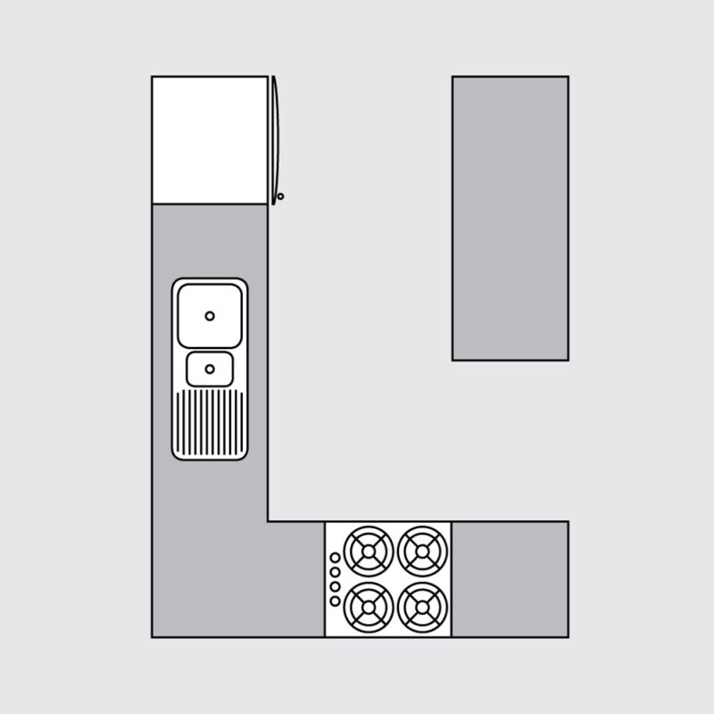 Common Floor Plans - Custom Sized Cabinetry