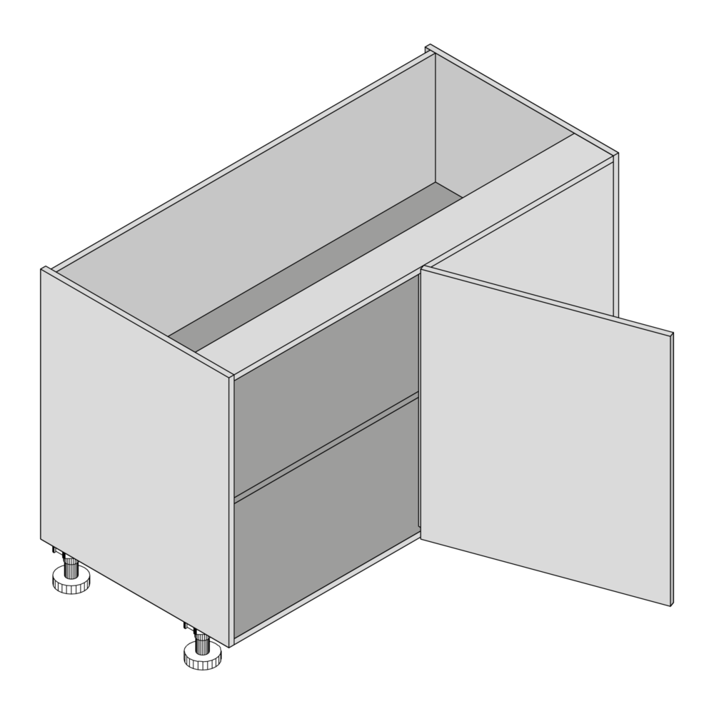 Base Return One Door - U-Install-It Kitchens