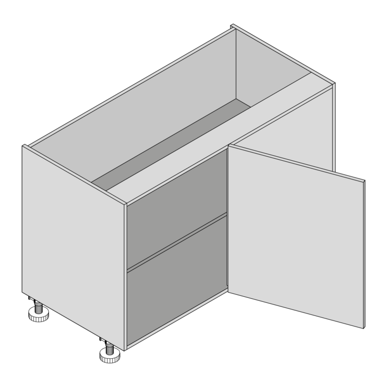 Base Return One Door - U-Install-It Kitchens
