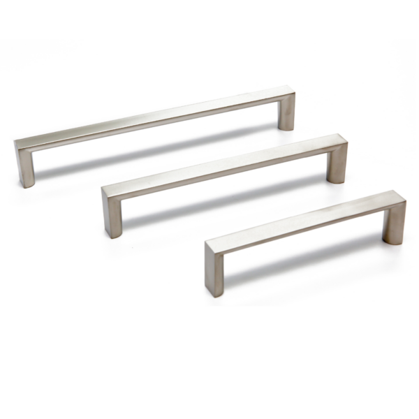 Handle Flat D Matte Nickel - U-Install-It Kitchens